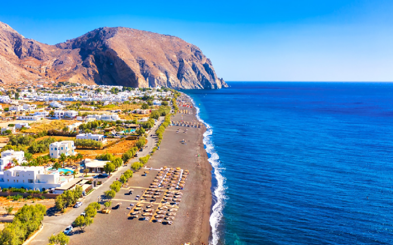 Discover Santorini: A Stunning Map Guide to the Island’s Best Spots ...