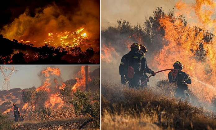 Crete Wildfire forces 5,000 to evacuate as Heatwave continues | Welcome ...